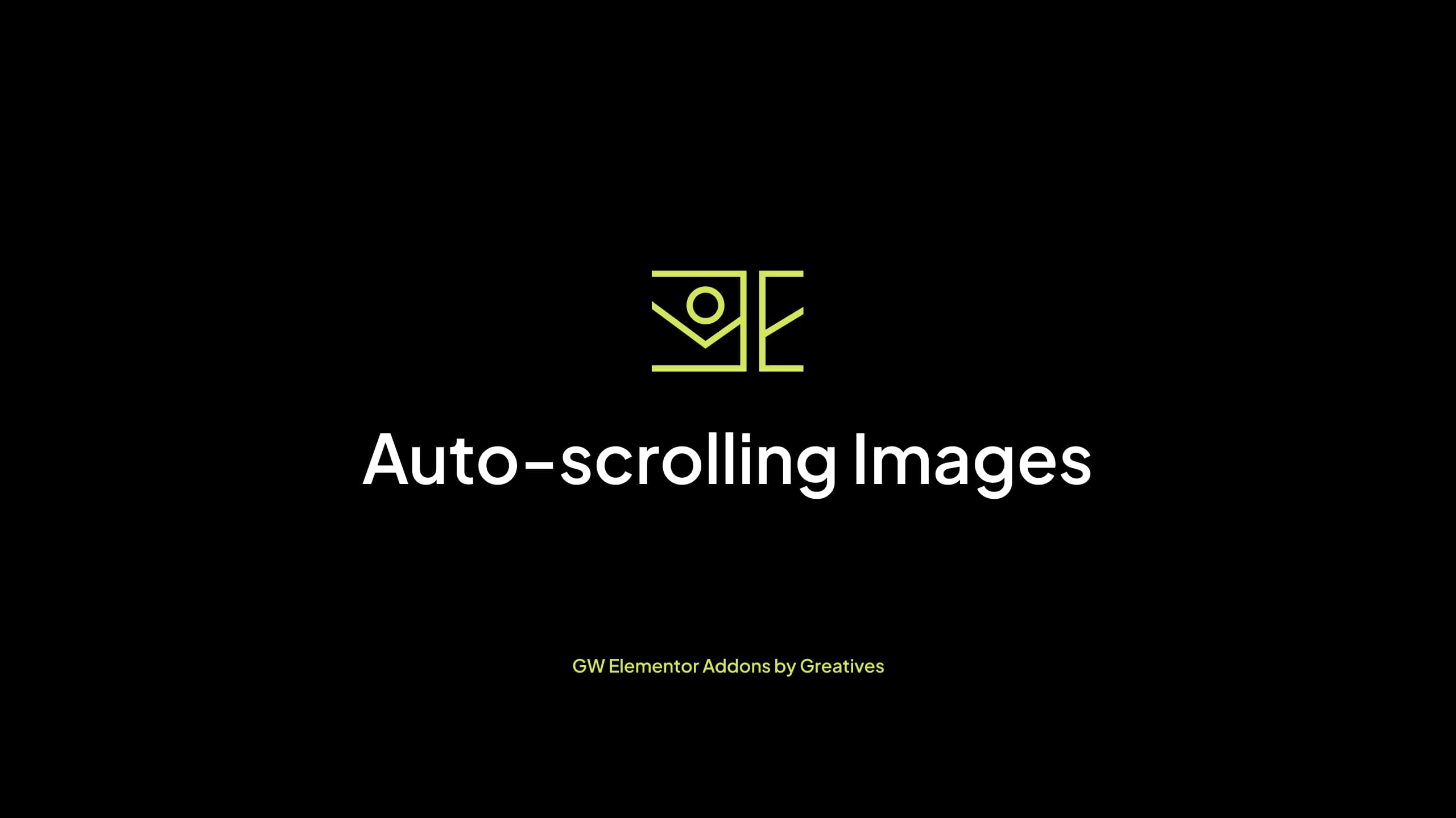 Auto-scrolling Images Widget - GW Elementor Addons