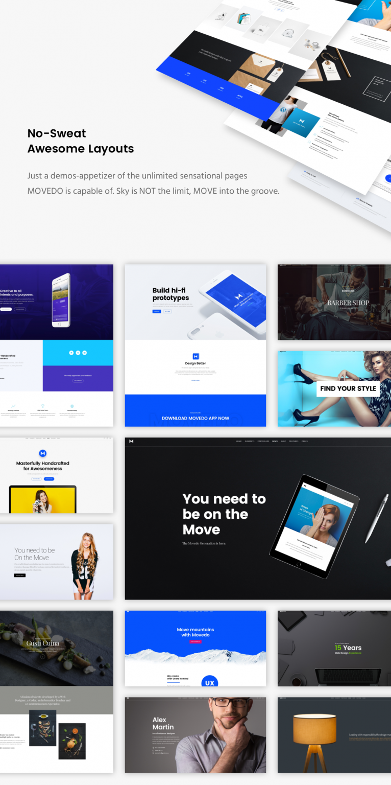 Movedo Premium Multipurpose WordPress theme by Greatives